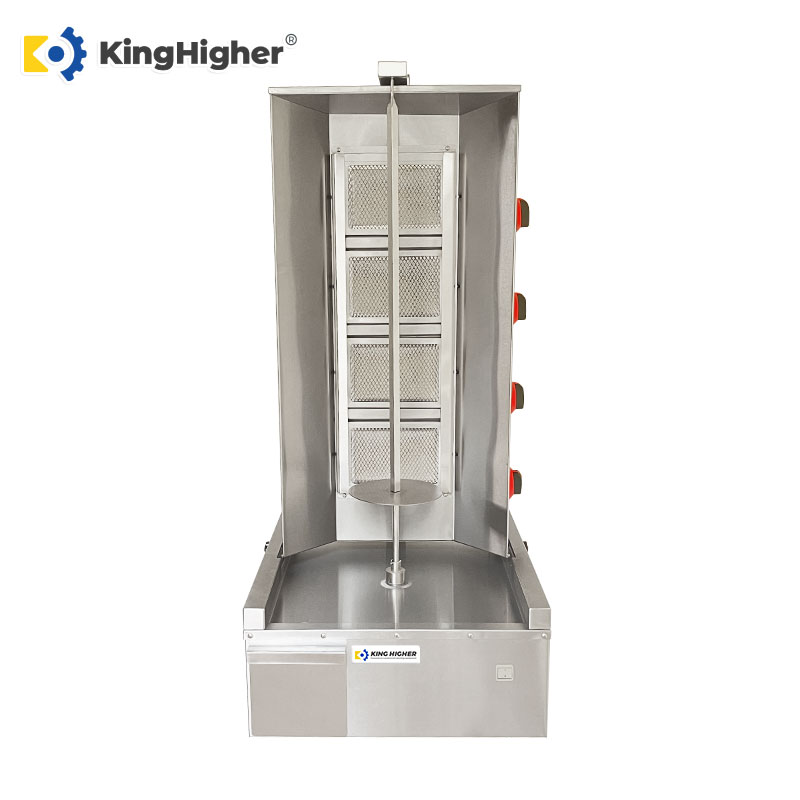 Commercial Shawarma Machine | Automatic Kebab Maker with Gas Grill ...